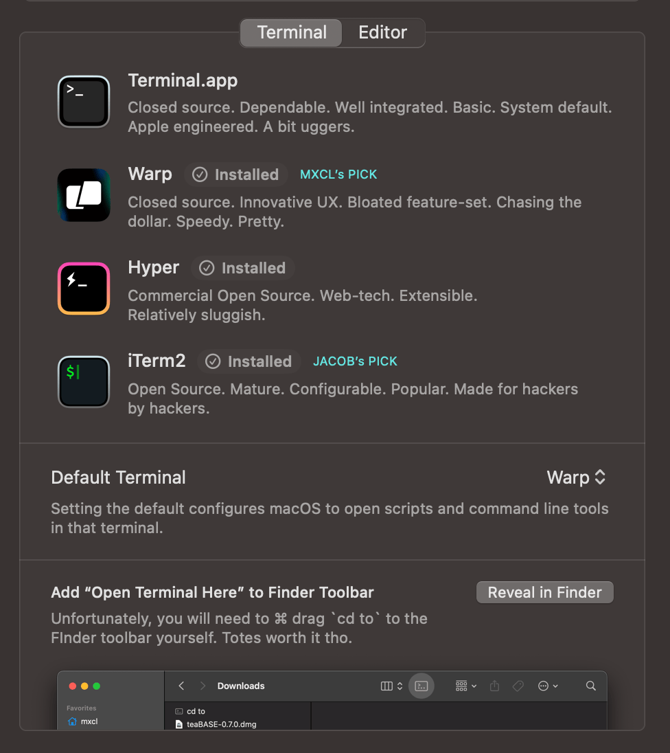 GitHub - teaxyz/teaBASE: Developer Cockpit